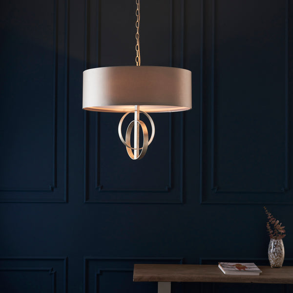 Sculptural design with timeless style. The Elgar 5 Light Pendant ...