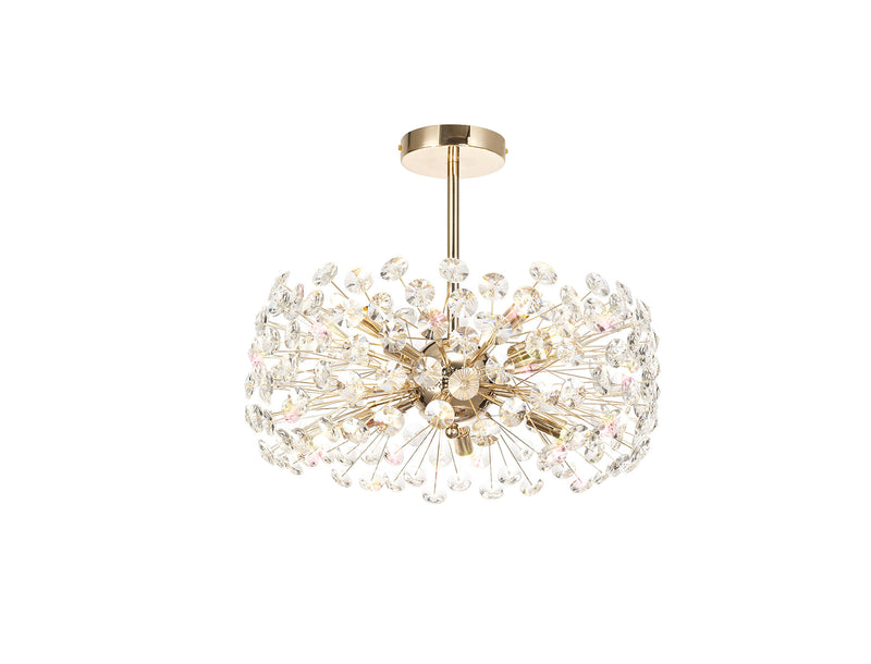 Monroe Semi-Flush Pendant EM7028-HSA £375.00